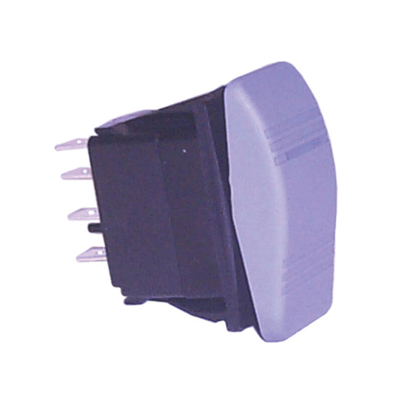 SIERRA Contura® III Illuminated Weather Resistant Rocker Switch, Mom On ...