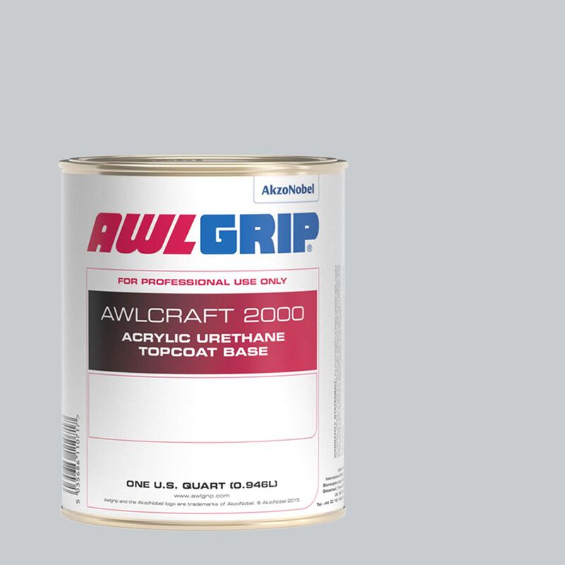 AWLGRIP Awlcraft 2000 Acrylic Urethane High-Gloss Topcoat, Whisper Gray ...