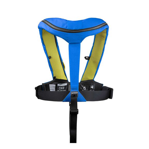 SPINLOCK Deckvest Cento Junior Inflatable Life Jacket, Pacific Blue