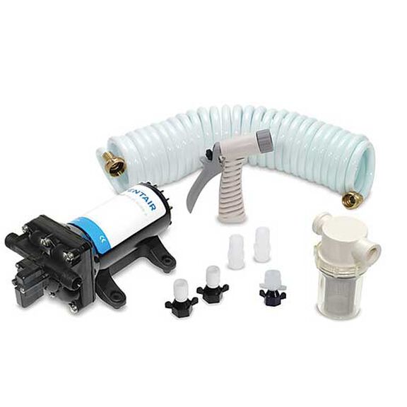 SHURFLO 5.0 GPM Pro Blaster II Pro Deluxe Washdown Kit, 12V