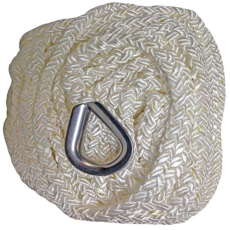 YALE CORDAGE 1/2" x 150' Prespliced Brait Anchor Rode | West Marine