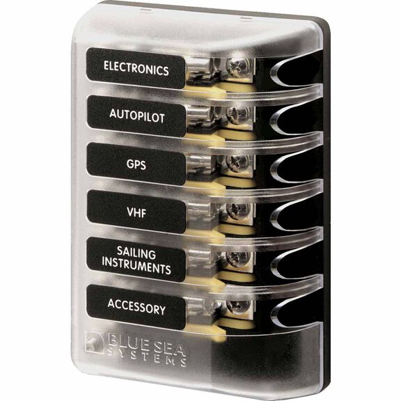 BLUE SEA SYSTEMS Large Format Distribution Panel Labels