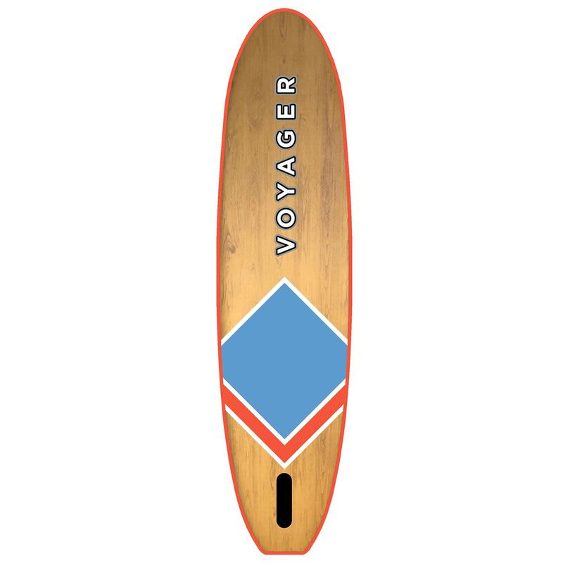 VOYAGER 10'10" Wood Blue Inflatable Stand-Up Paddleboard Package | West ...