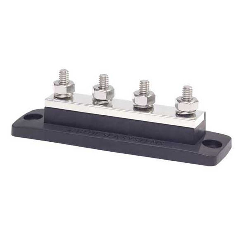 BLUE SEA SYSTEMS MaxiBus 250A Marine Busbar, 4 x 5/16 Stud | West Marine