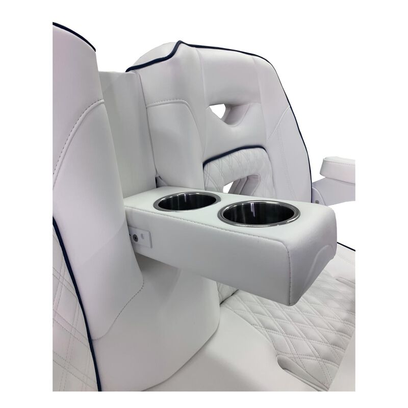 White Open Water Sport Bench, 53" | West Marine