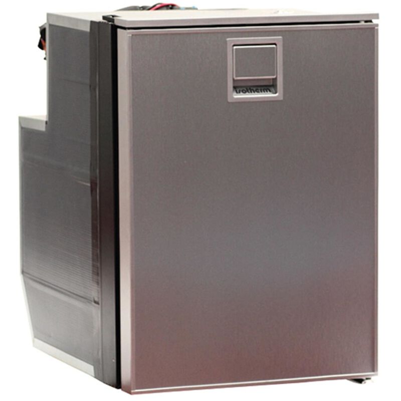 ISOTHERM Cruise 49 Elegance Silver, 1.75 cu.ft., AC/DC, Silver Door, 3 ...
