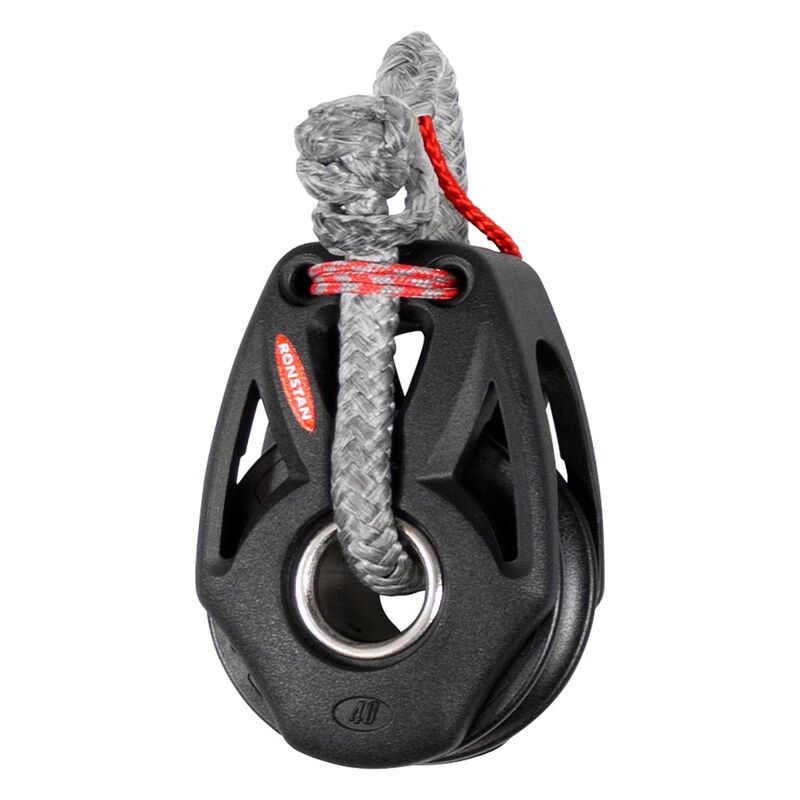 RONSTAN Series 40 Ball Bearing Orbit Block, Single Lashing | West Marine