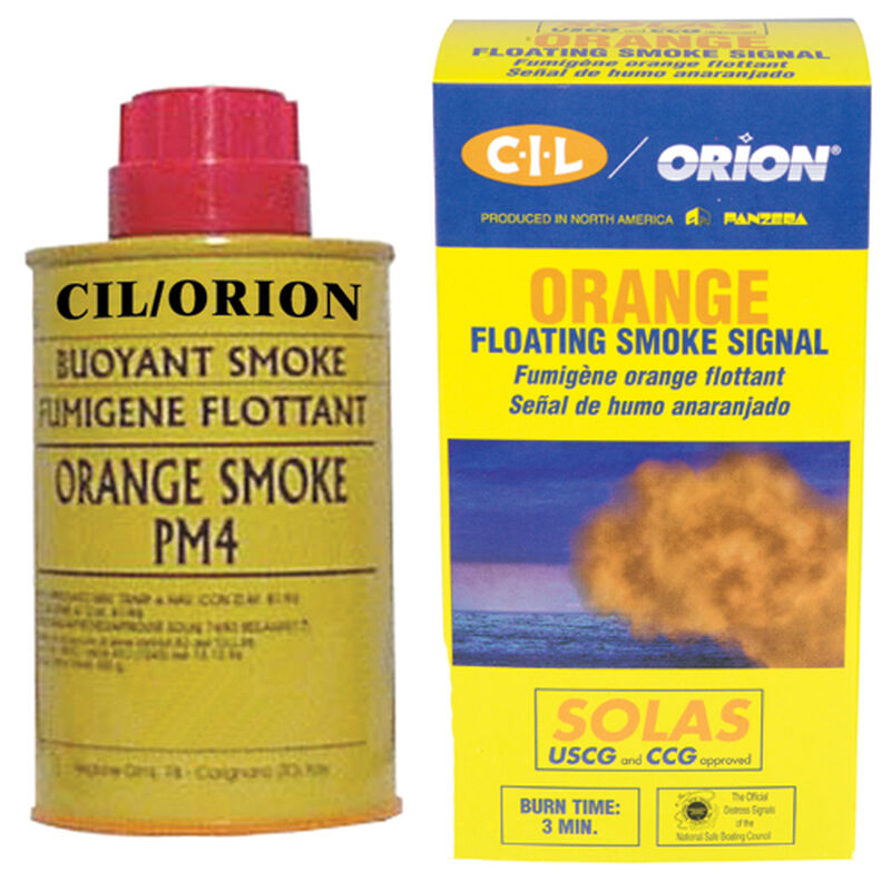 ORION Orange SOLAS Floating Smoke Signal | West Marine