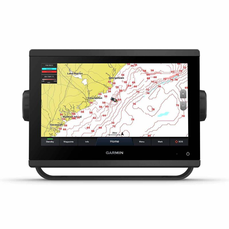 GARMIN GPSMAP 943xsv with GMR 18HD+ Radome and BlueChart G3 and LakeVu ...