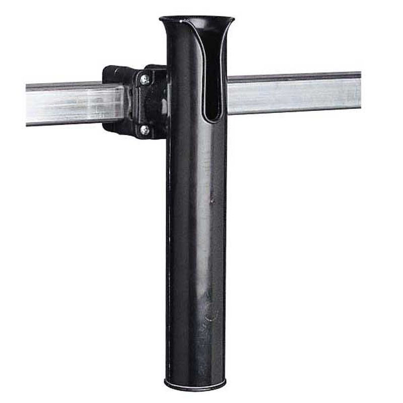 SEA-DOG Square Rail Mount Rod Holder, Adjustable, Black | West Marine