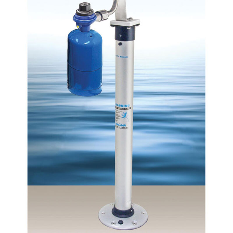 MAGMA 28" Double Locking Stowable Pedestal Mount | West Marine