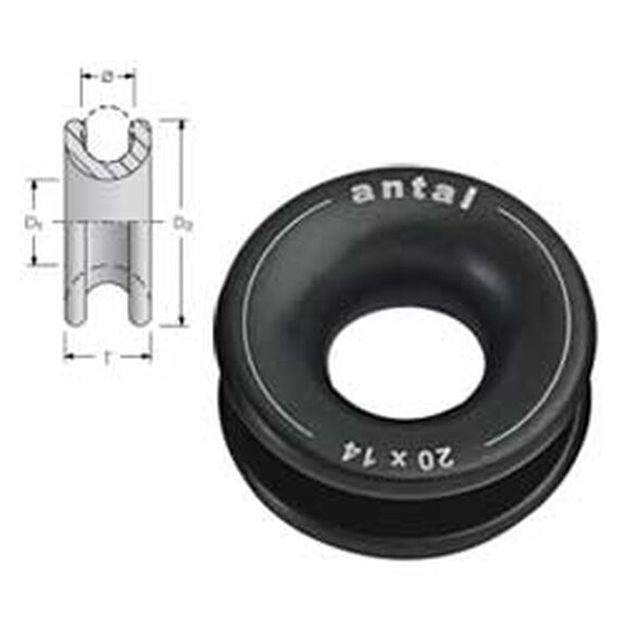 Antal Low Friction Rings Lightweight Sail & Rigging Control