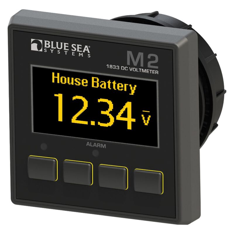 BLUE SEA SYSTEMS M2 DC Voltmeter | West Marine
