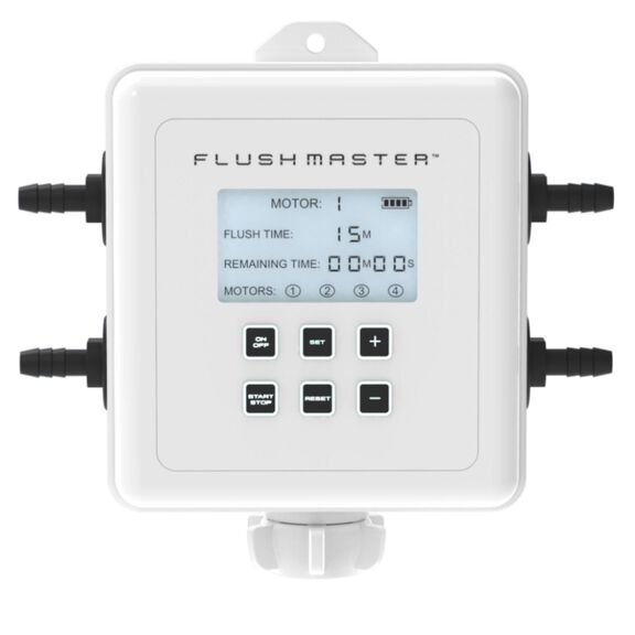 SEAMULE Flushmaster Automated Outboard Engine Flushing System, 4-Outlet ...