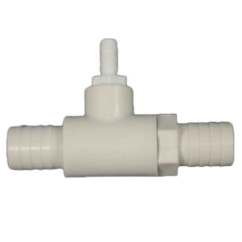 T Valve With Check Valve