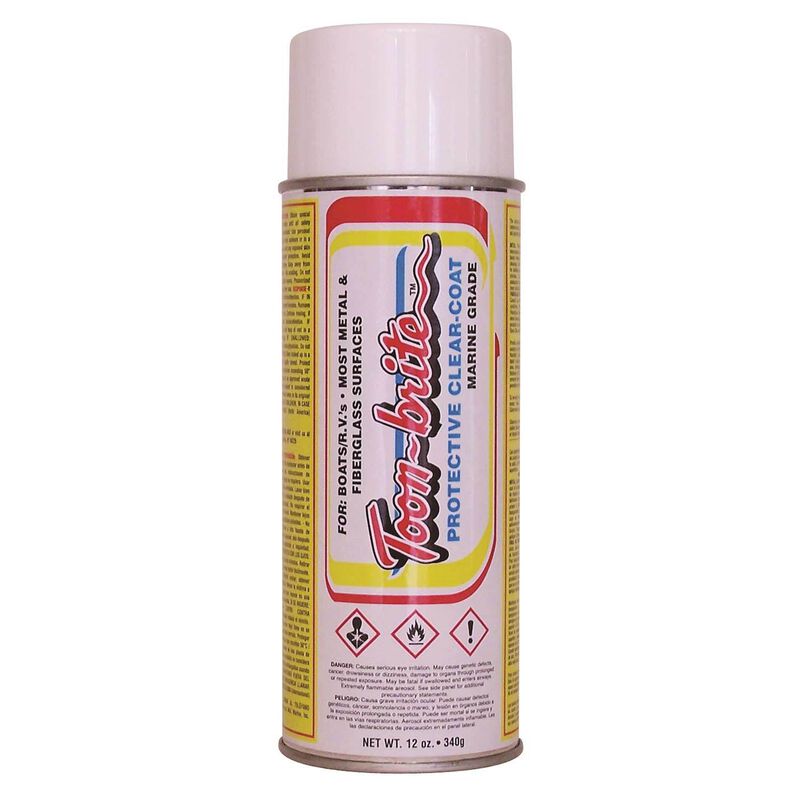 M&L MARINE Toon-Brite Marine Grade Protective Clear-Coat Aerosol Spray ...