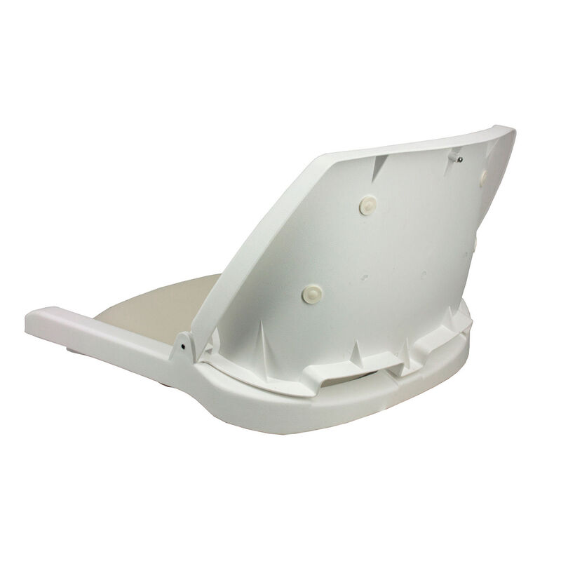 SPRINGFIELD Traveler Folding Seat, White Upholstery With White Shell ...