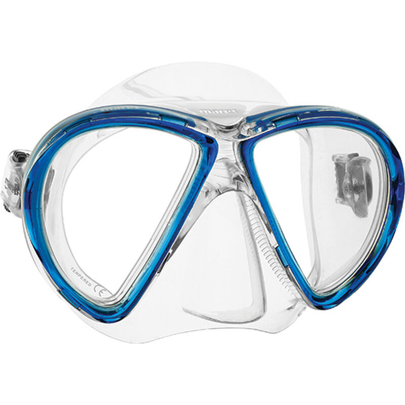 X-VU Scuba Mask, Blue/Clear | West Marine