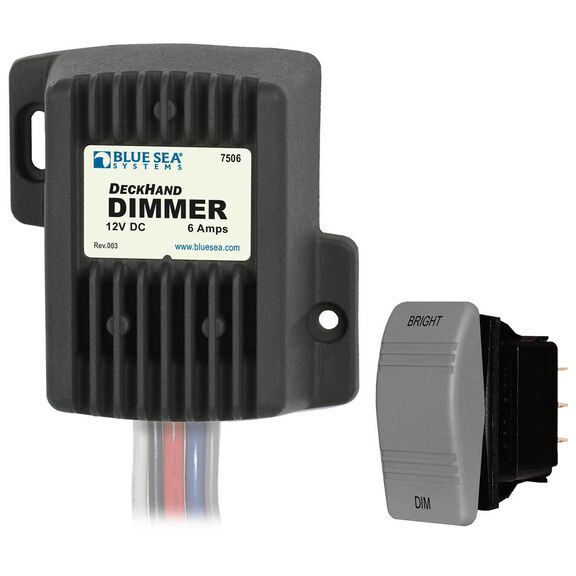BLUE SEA SYSTEMS Digital Dimmer, 6A