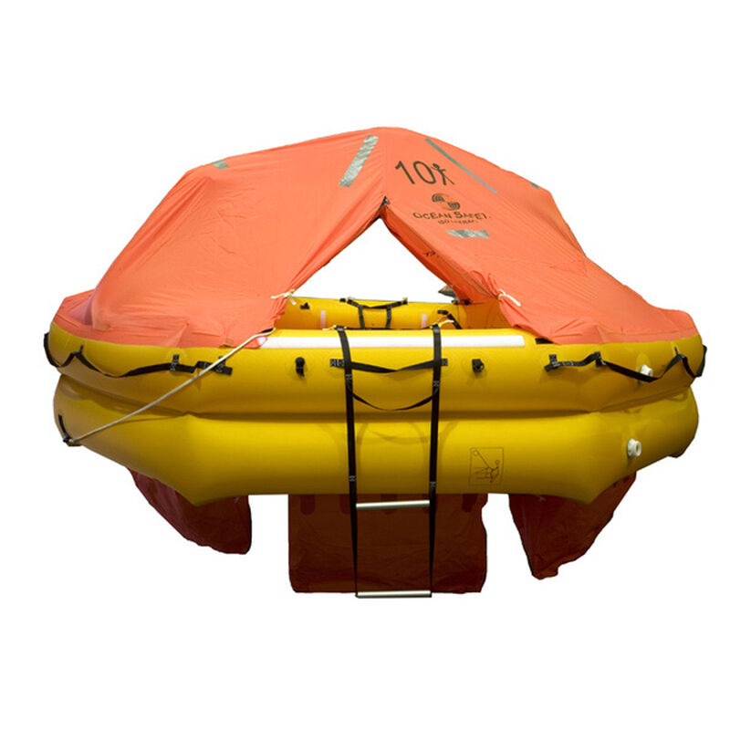 REVERE SURVIVAL Ocean ISO 12-Person Life Raft Canister | West Marine