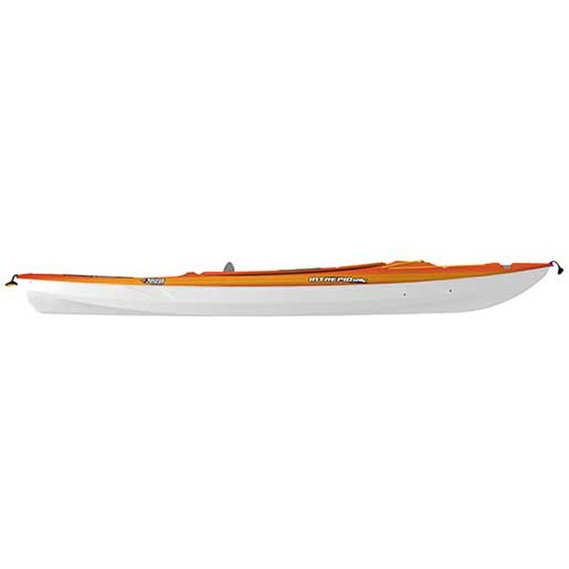 PELICAN Intrepid 120X Sit-Inside Kayak, Red/Yellow/White | West Marine