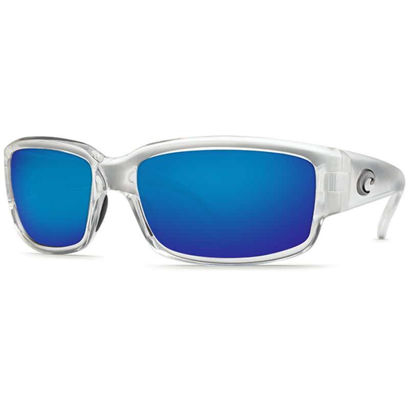 Caballito Sunglasses, Crystal Frames with Costa 400 Blue Mirror Glass ...