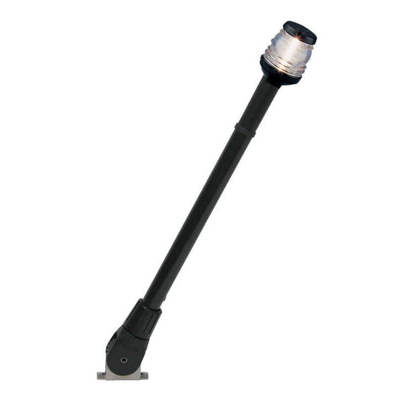 Base Mount Fold-Down All-Round Navigation Pole Light, 36" | West Marine