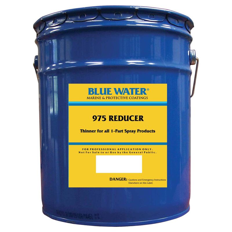 BLUE WATER MARINE PAINT Marine Spray Reducer, 5 Gallon (Commercial ...