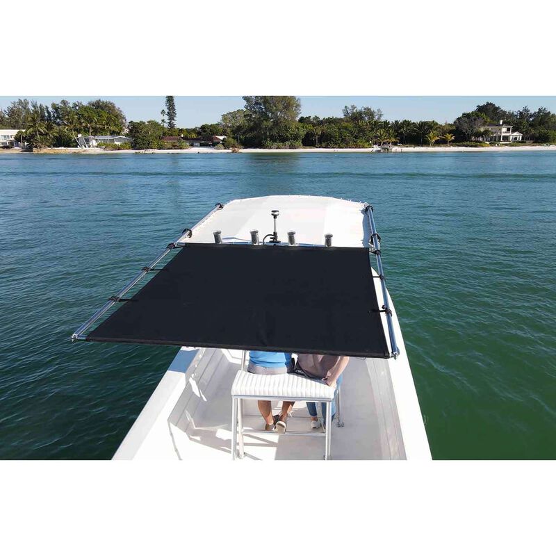 TAYLOR MADE 51" SureShade PTX Power Shade, Black | West Marine