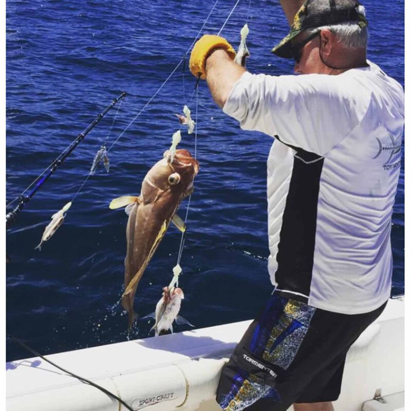 TORMENTER TACKLE Glow Squid Deep Drop Rig, 5-Hook | West Marine