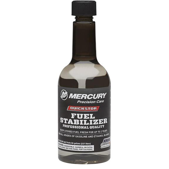 MERCURY MARINE Mercury 8M0047932 Quickstor Fuel Stabilizer, 12 oz.
