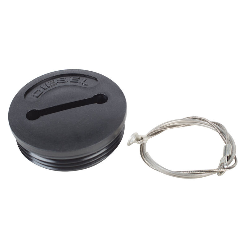 PERKO Spare Diesel Cap with O-Ring & Retainer | West Marine