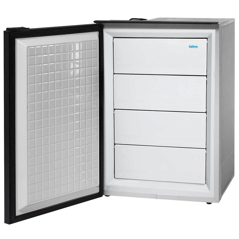 ISOTHERM Cruise 90 Classic Deep Freezer - AC/DC, Left Swing, 3-Sided ...