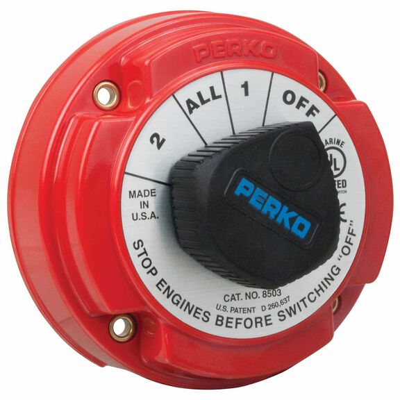 PERKO PERKO® Medium Duty Battery Selector Switch with AFD