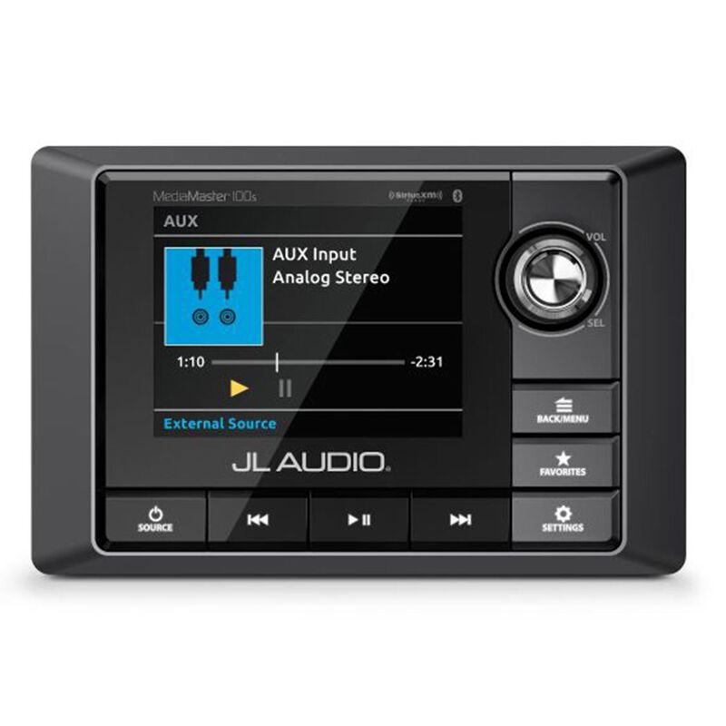 JL AUDIO MM100s MediaMaster Audio Source Unit | West Marine