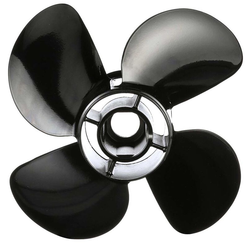 QUICKSILVER Nemesis 4-Blade Aluminum Propeller, 14" dia x 21" pitch ...