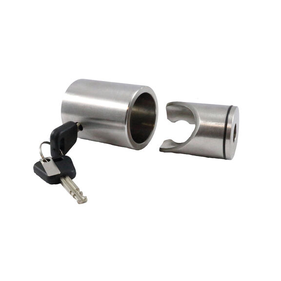 MarineTech Bolt‑On Outboard Motor Lock Stainless Steel