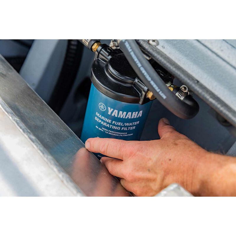 YAMAHA MAR-FUELF-IL-TR Fuel Filter/Water Separator, 10-Micron | West Marine
