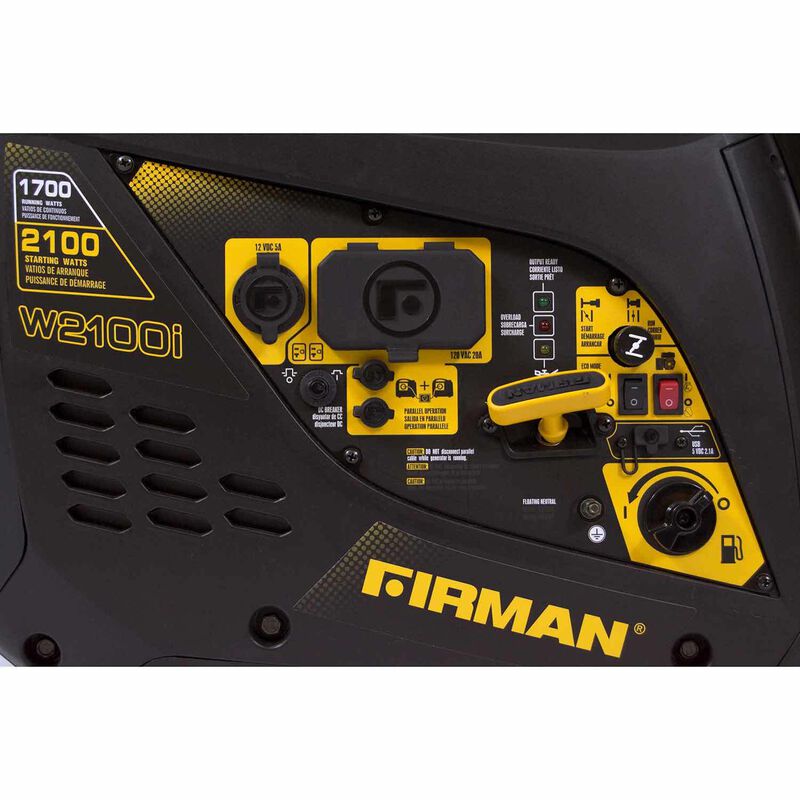 FIRMAN POWER EQUIPMENT Whisper Series 1700 Watt Inverter Generator ...