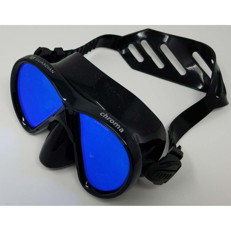 GUARDIAN SCUBA CHROMA HD Pro Mask, Blue Clam | West Marine