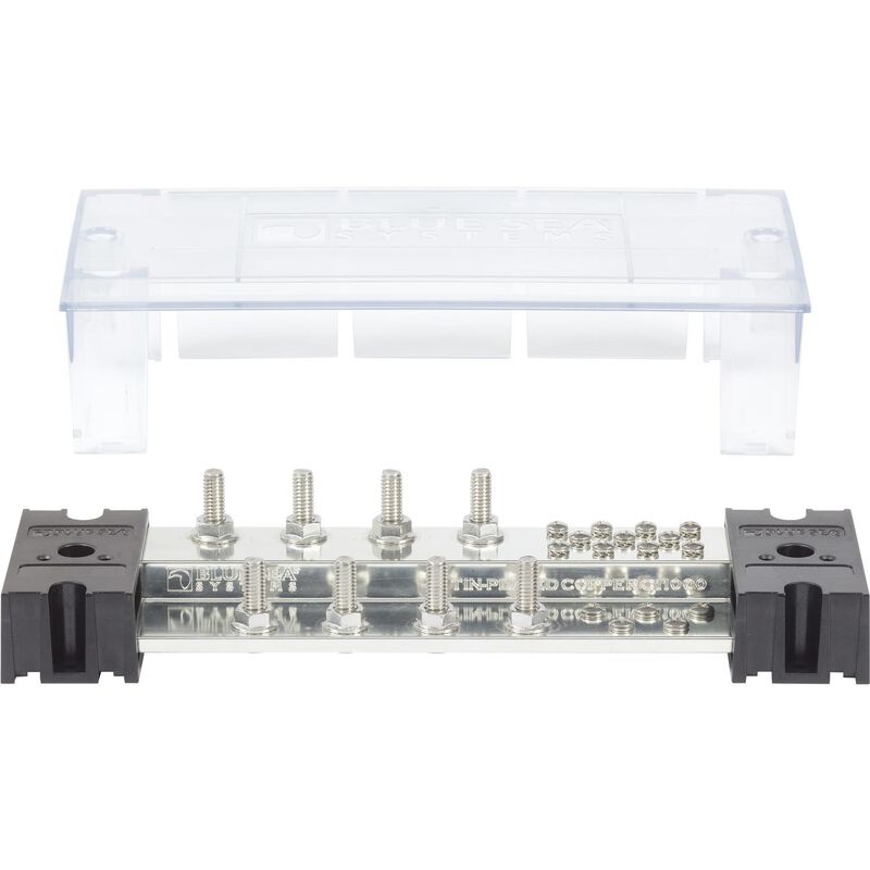 BLUE SEA SYSTEMS 8-Stud PowerBar 1000A BusBar, 5/16" | West Marine