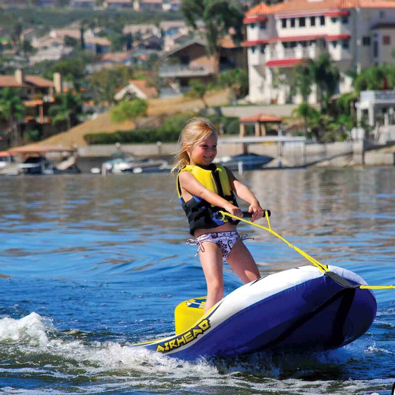 EZ SKI Inflatable Single Rider Towable Water Ski Hybrid | West Marine