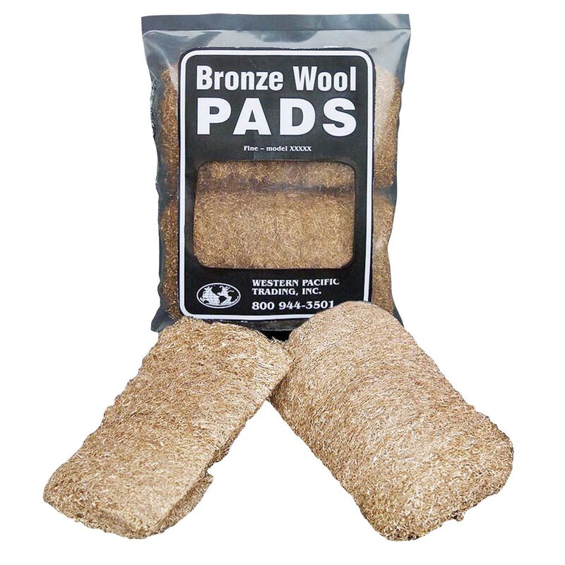 WESTERN PACIFIC TRADING Bronze Wool Pads - Coarse | West Marine