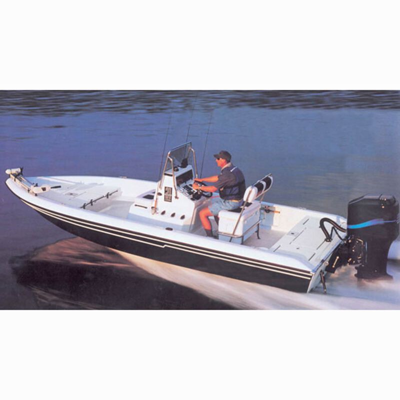 CARVER Styled-to-Fit Boat Cover for V-Hull Center Console Shallow Draft ...