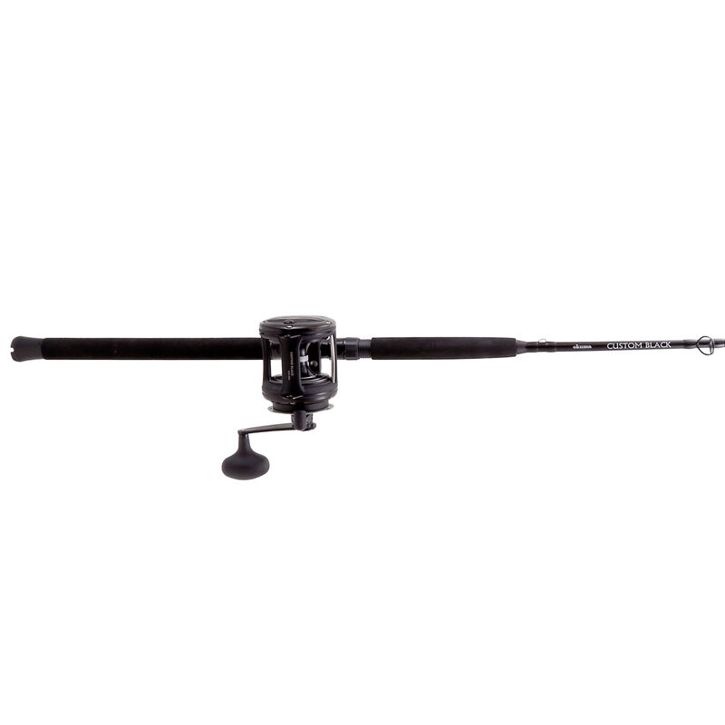 OKUMA 6'6" Custom Black Series Offshore Conventional Combo, Size 20 ...
