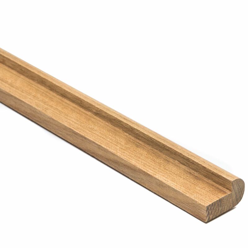 WHITECAP Teak Edge Molding, Straight Length,13/16"x 1 3/8" x 5' | West ...