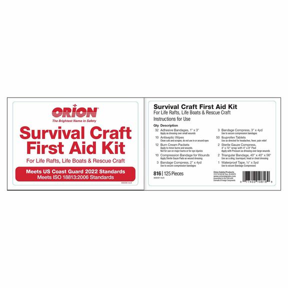 ORION Survival Craft First Aid Kit