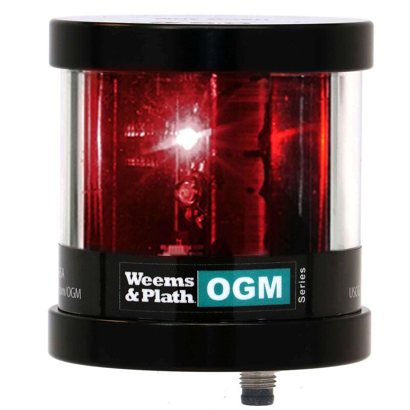WEEMS & PLATH OGM Series LX Collection Mast Mount LED Red All-Round ...