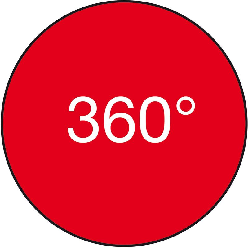 AQUA SIGNAL Series 34 Mast Mount LED All-Round Red Navigation Light ...