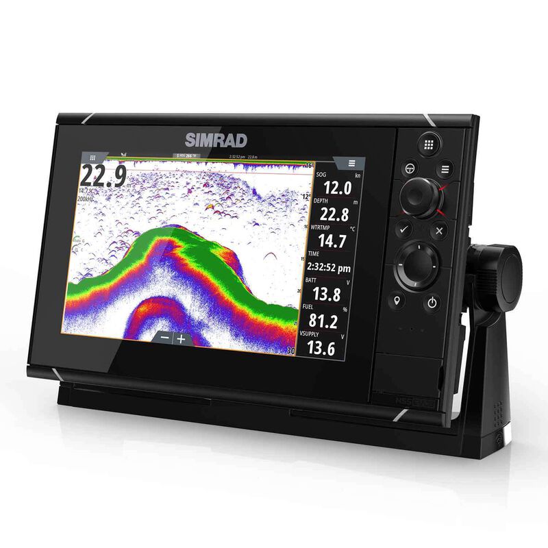 SIMRAD NSS9 evo3 Multifunction Display with C-MAP® US Enhanced Charts ...